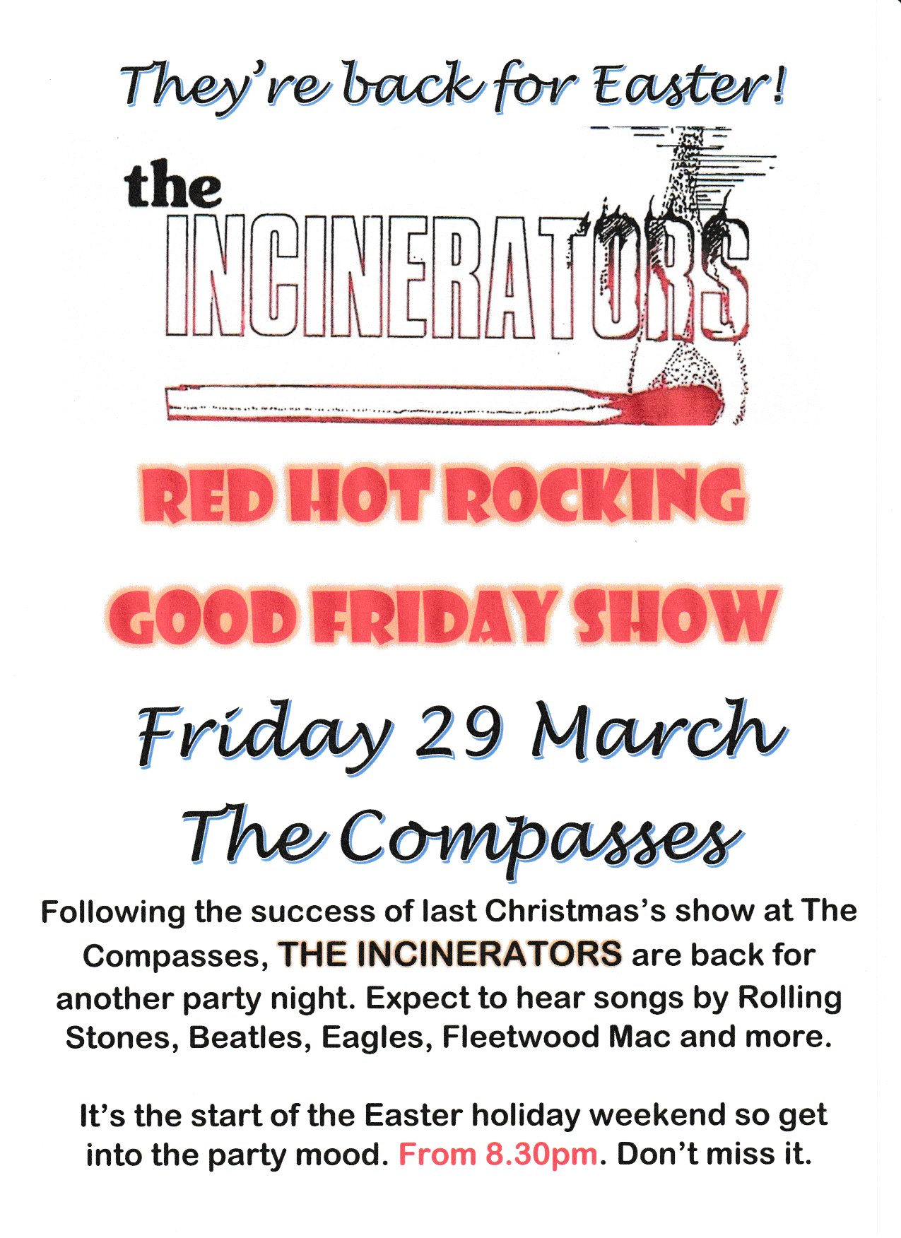 Music and Events | thecompasses-gomshall.co.uk